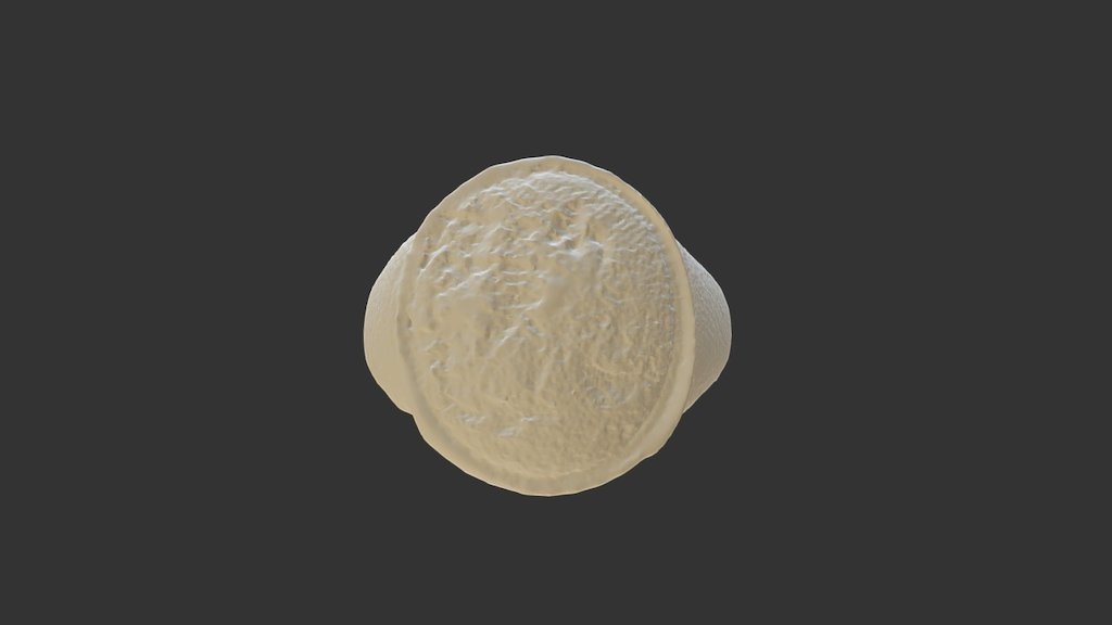 Ring With Ulysses And Polyphemus w/o Texture - 3D model by Wellesley ...