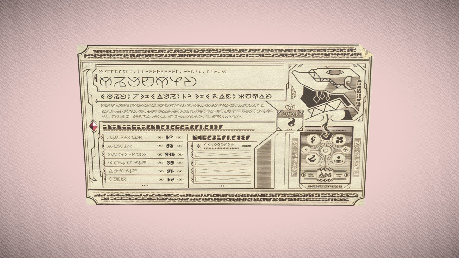 Megumins Guild Stat Card - Download Free 3D model by Woobyz [8a69320 ...