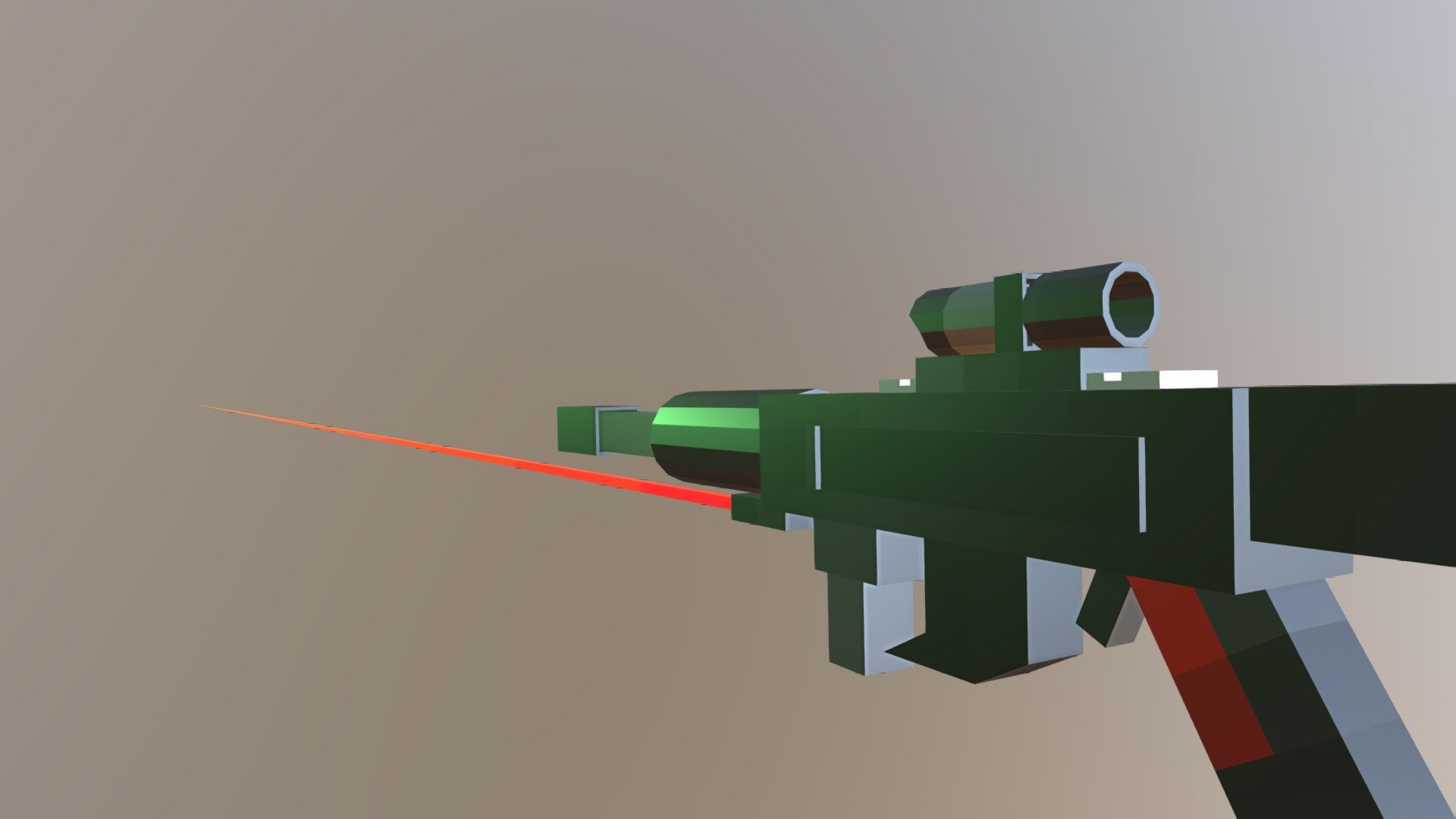 Free Voxel Tactical M16A2 Rifle - Download Free 3D model by Voxel ...