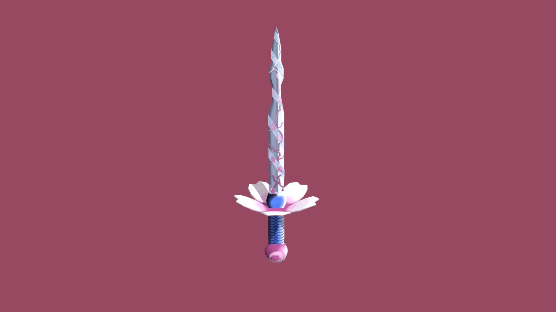 Sakura_Katana_Weapon_Final_Model[Alice_Redfern] - 3D model by Alice.R ...