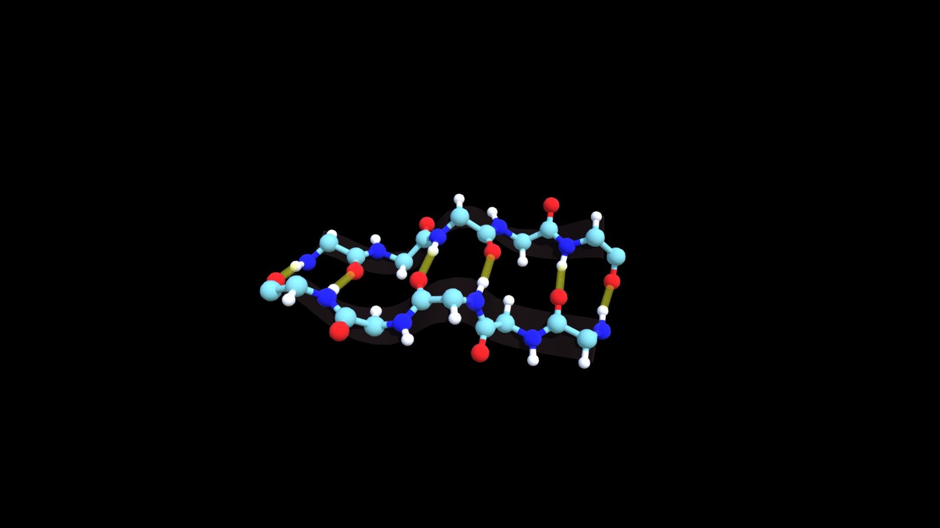 1) Beta Sheet - Model 1 - Download Free 3D model by gvsuchem (@gvsu ...