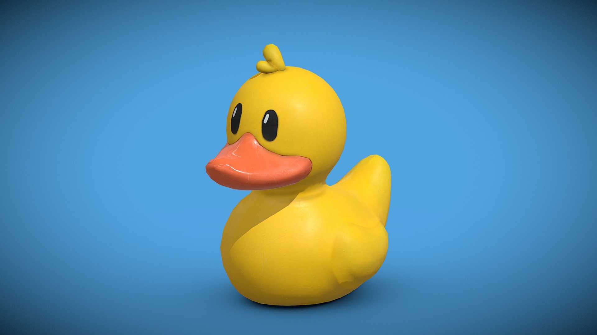 Cartoony Rubber Ducky - Download Free 3D model by Xabier Garcia (@XabS11) [8a6e661] - Sketchfab
