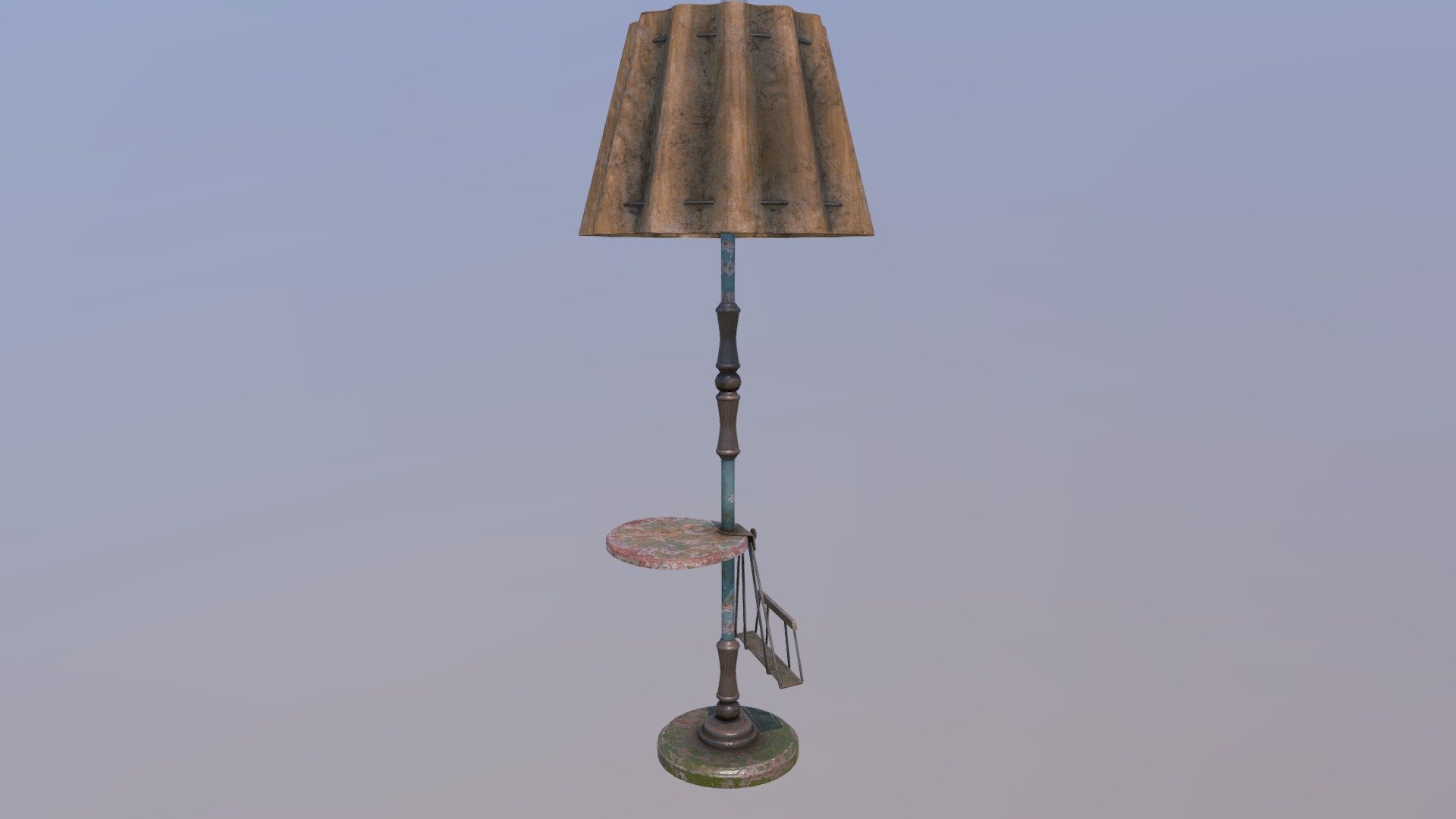 Damaged_lamp - 3D model by odnavel.d [8a6efda] - Sketchfab