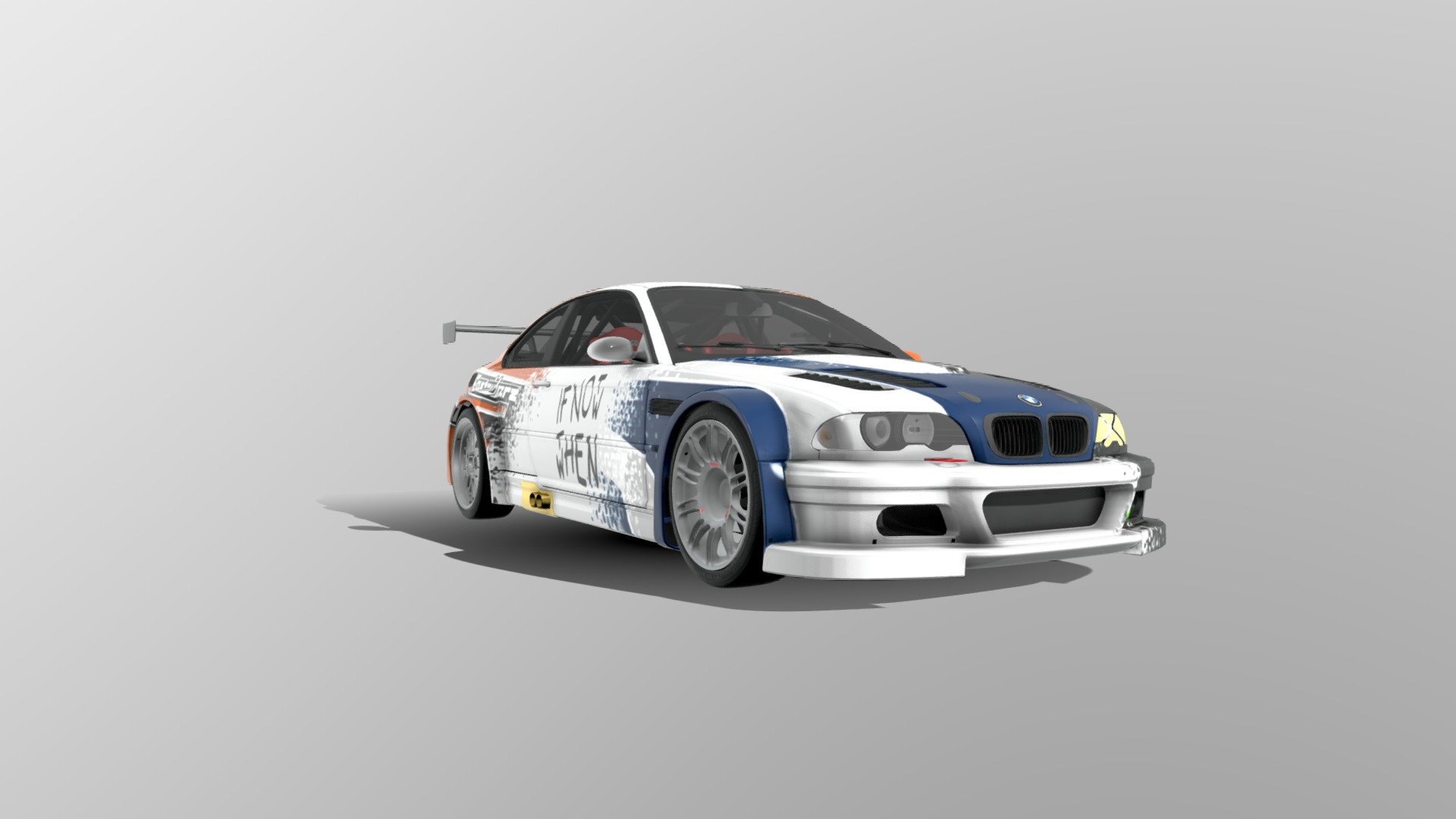 BMW M3 GTR 30 Th Aniversary Of NFS - Download Free 3D model by SoMeOnE ...