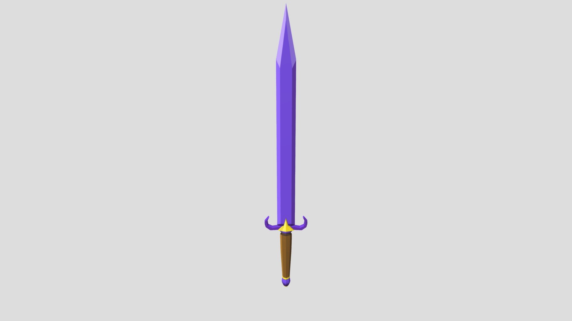 Finished sword - 3D model by VictorLarsson3 [8a7122c] - Sketchfab