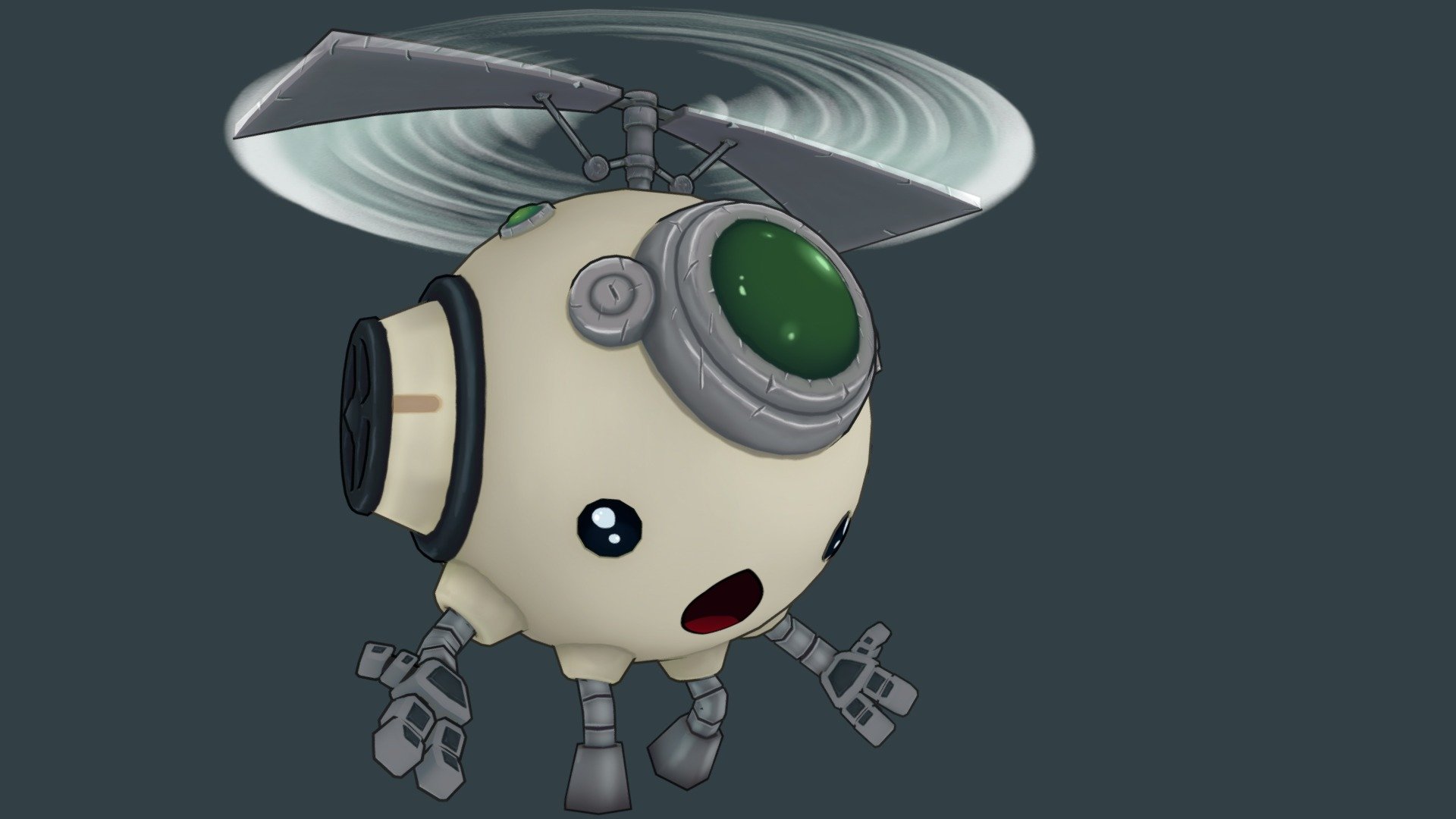 Robo - 3D model by Rodrigo Lima (@rodrigolima) [8a71f17] - Sketchfab
