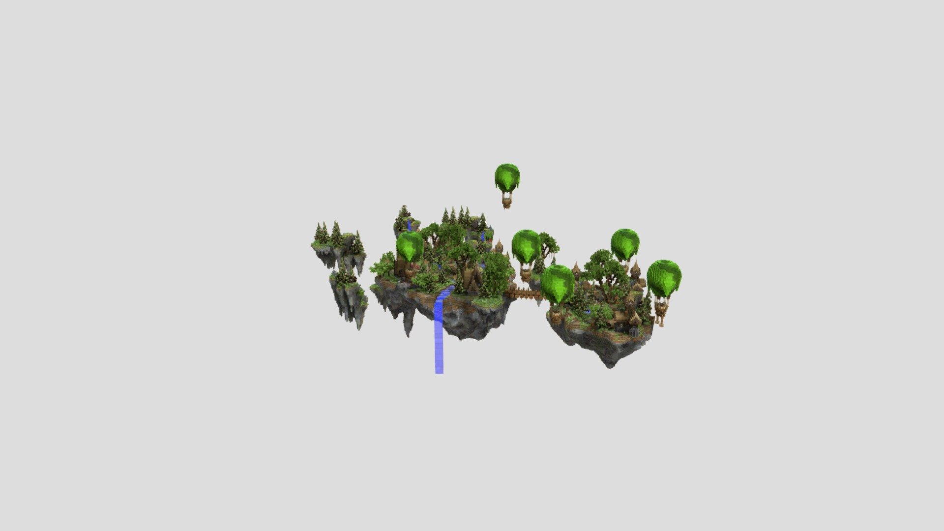 Balloons Skyblock Spawn - 3D model by Senior Studios (@seniorstudios ...