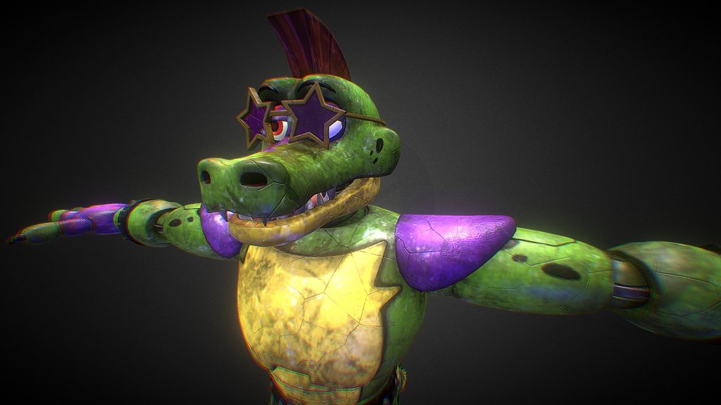 FNAF - Security Breach - My Uploads - A 3D model collection by ...