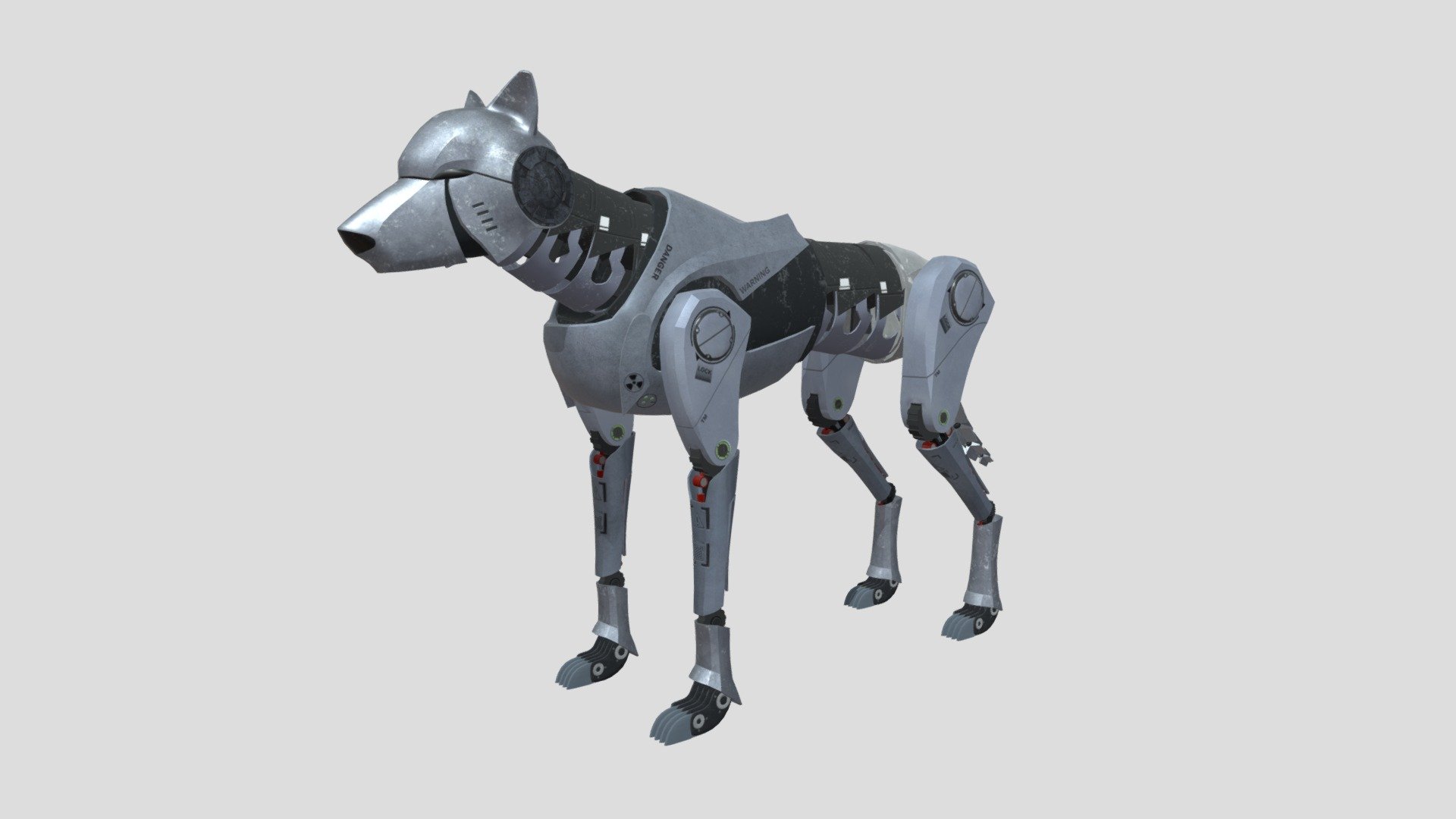 robot-dog - Download Free 3D model by Antropik [8a73028] - Sketchfab