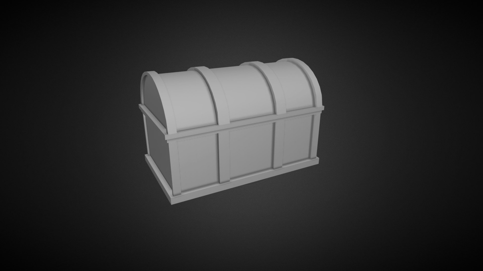 Low Poly Treasure Chest - 3D model by zmage [8a751bd] - Sketchfab