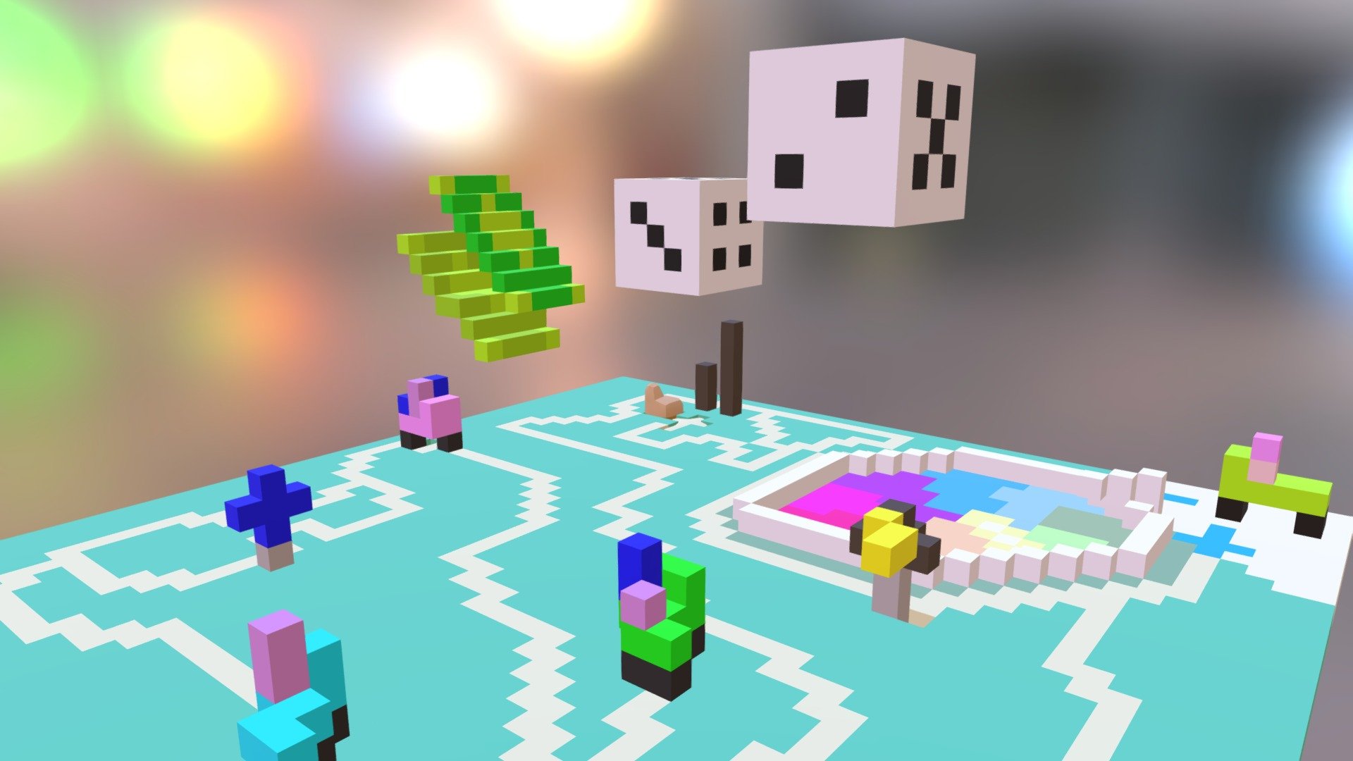 Game Of Life - 3D model by Dr. Eddie's Class (@gonzalezedito) [8a7637f ...