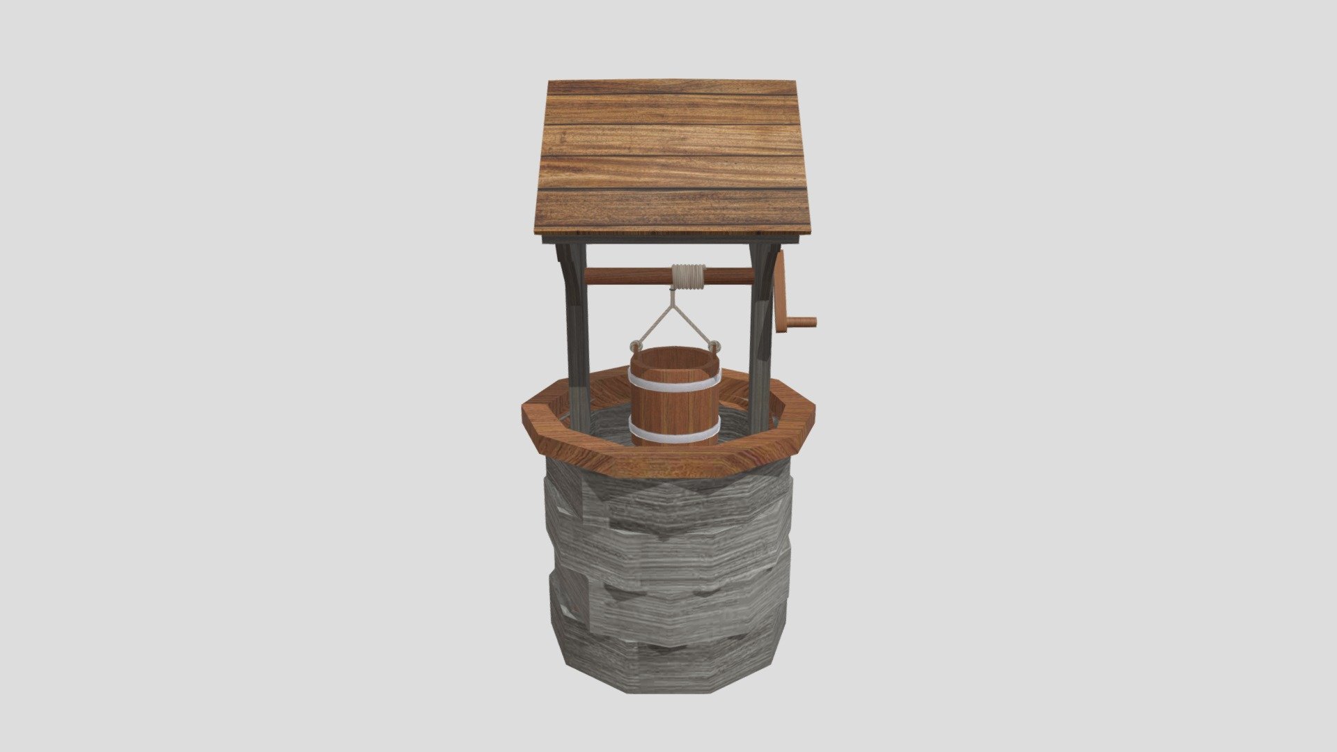 SKETCHFAB WATER WELL - 3D model by elisa_marielle [8a7708e] - Sketchfab