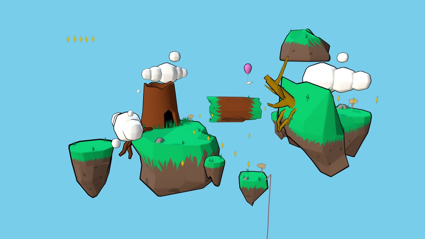 Stylized Game Level - 3D model by scoppens [8a792b1] - Sketchfab