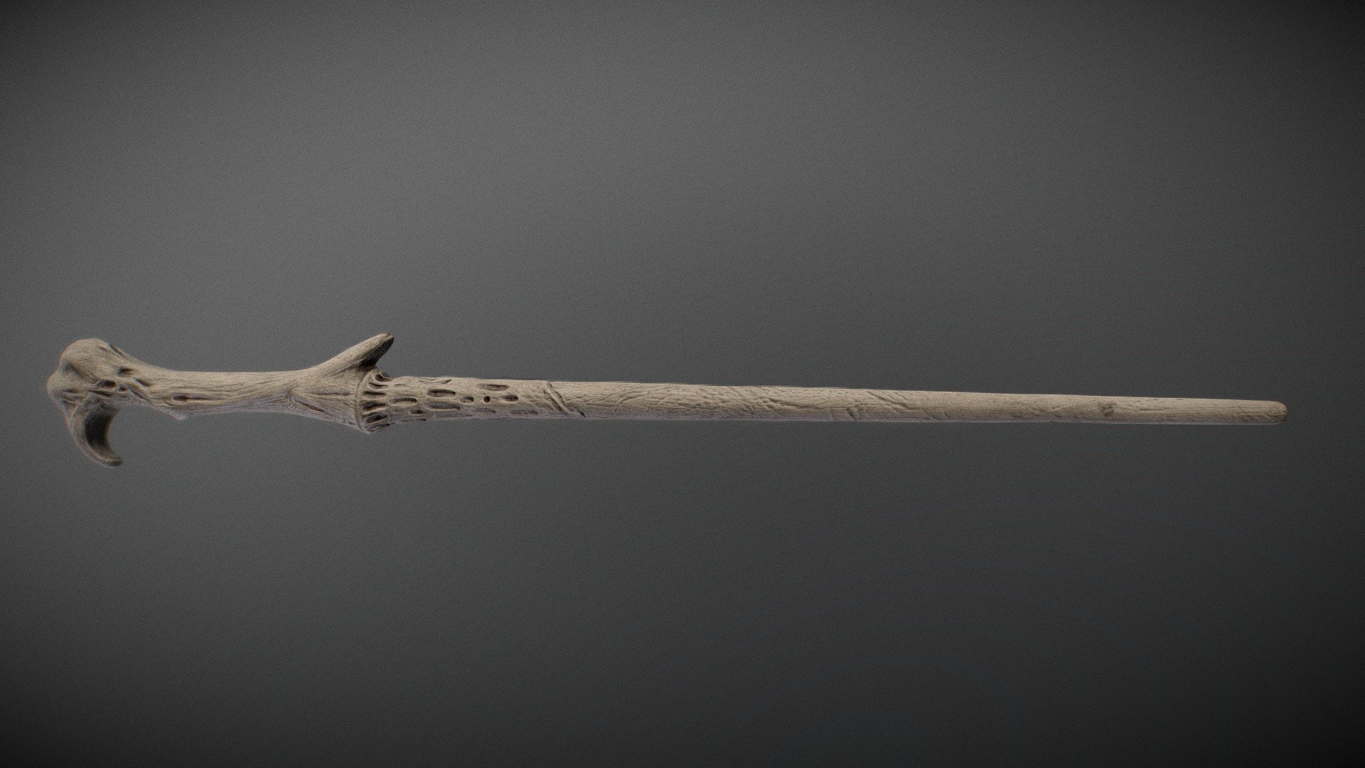 Voldemort´s Wand - Low Poly - 3D model by samuoria [8a7a547] - Sketchfab