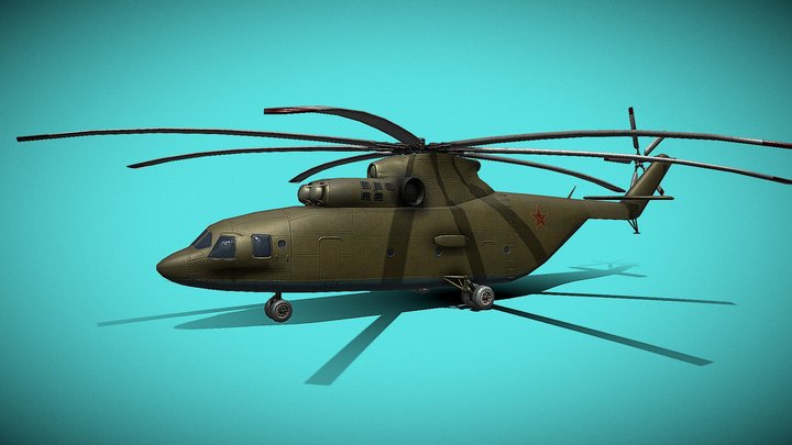 Mi-26 3D models - Sketchfab