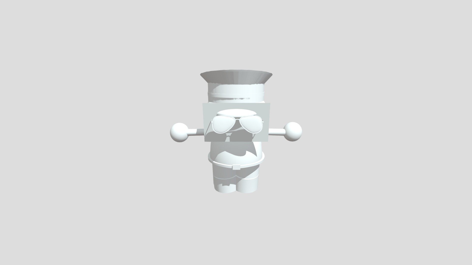 Joe Pilot With Hands T Pose 2 2rig - Download Free 3D model by aperture ...