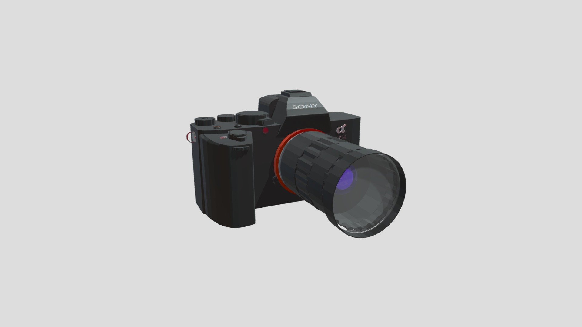 Sony A7iii - Download Free 3D model by me_blender [8a7dc5f] - Sketchfab