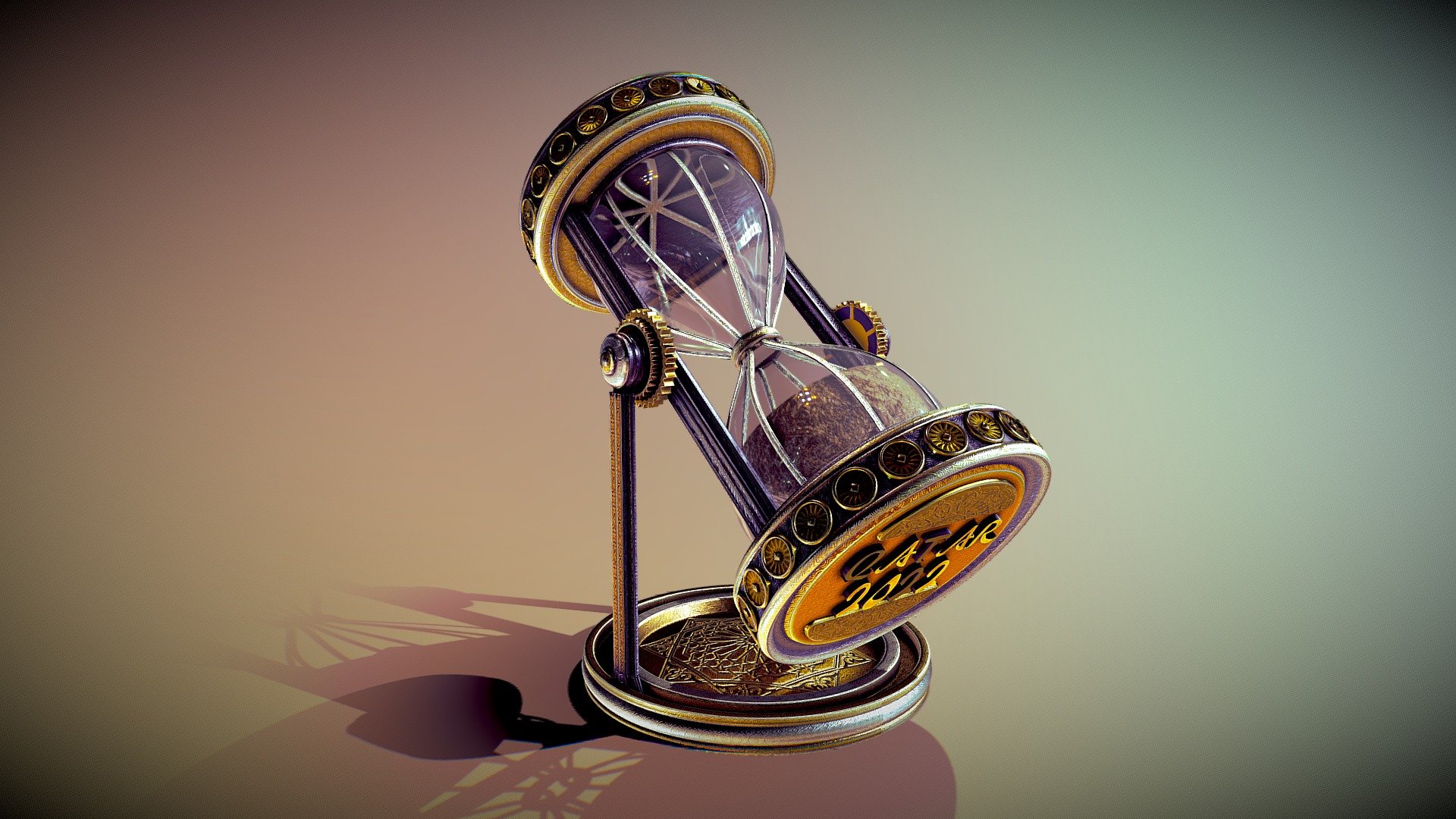 SandGlass - 3D model by Korneev Nikita Kirillovich (@nikitakorneev89 ...