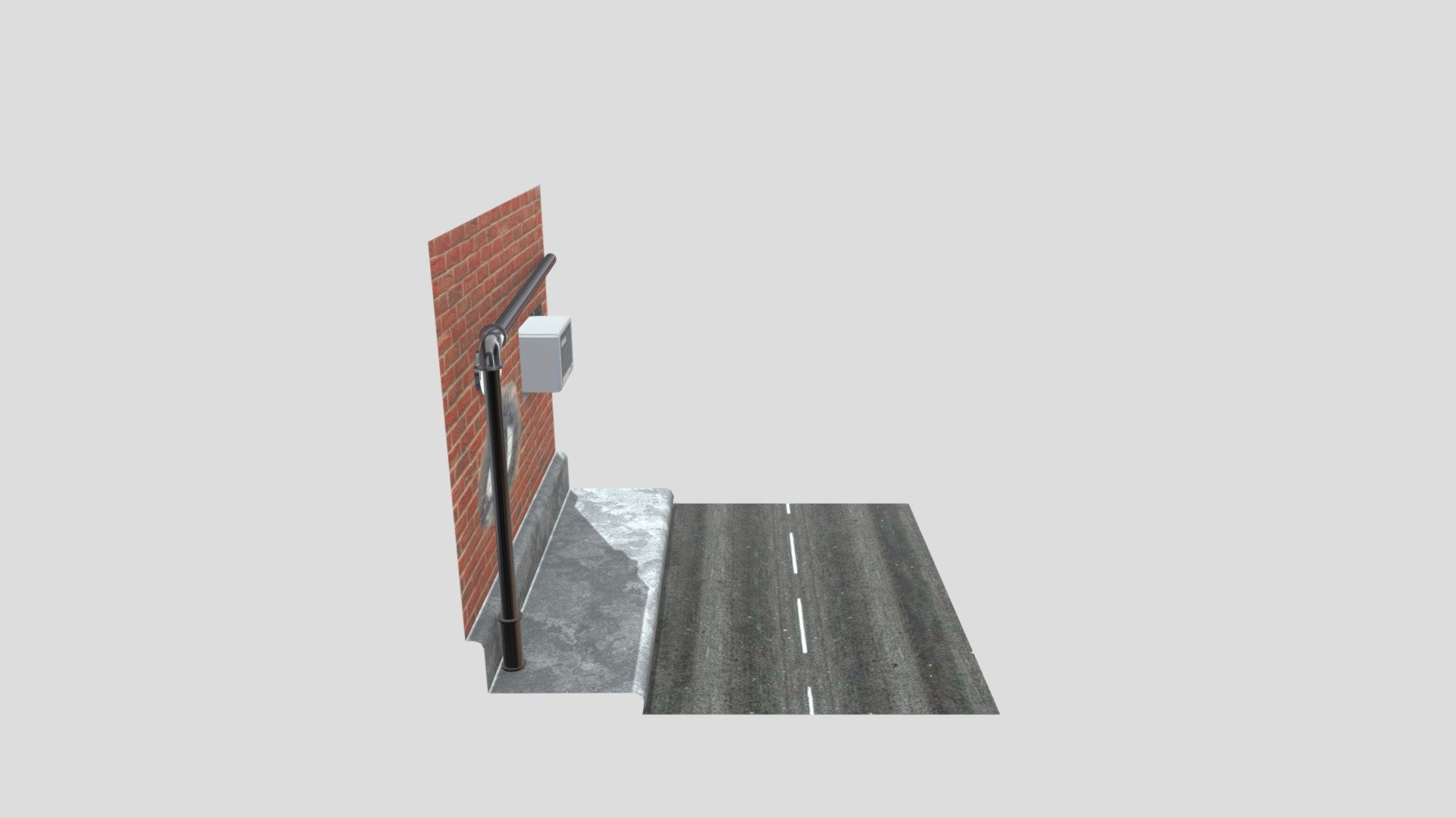 Alley - 3D model by mio.sparrow [8a816b5] - Sketchfab