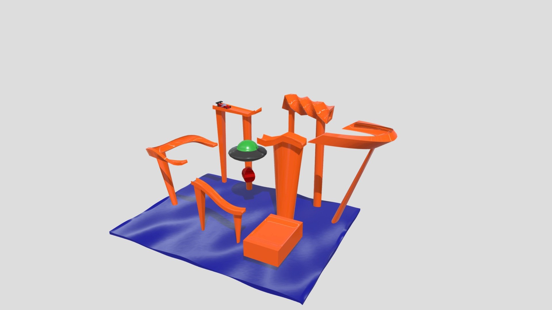 Wk4_MARBLE_MADNESS_GILL_LEVI - 3D model by leviRgill [8a819aa] - Sketchfab