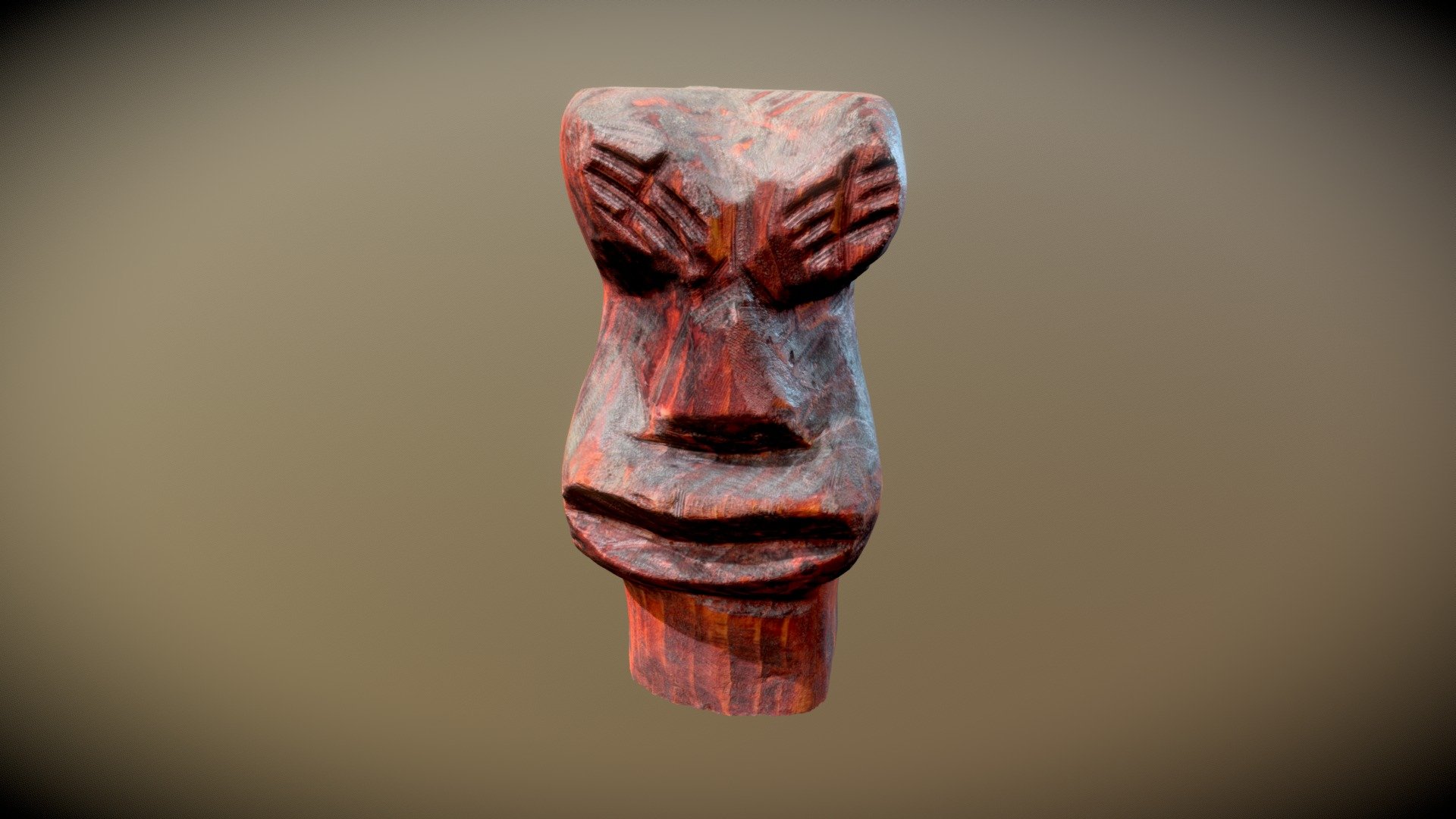 Photogrammetry Carved Wood Head - 3D model by F.W Russo (@FWRusso ...