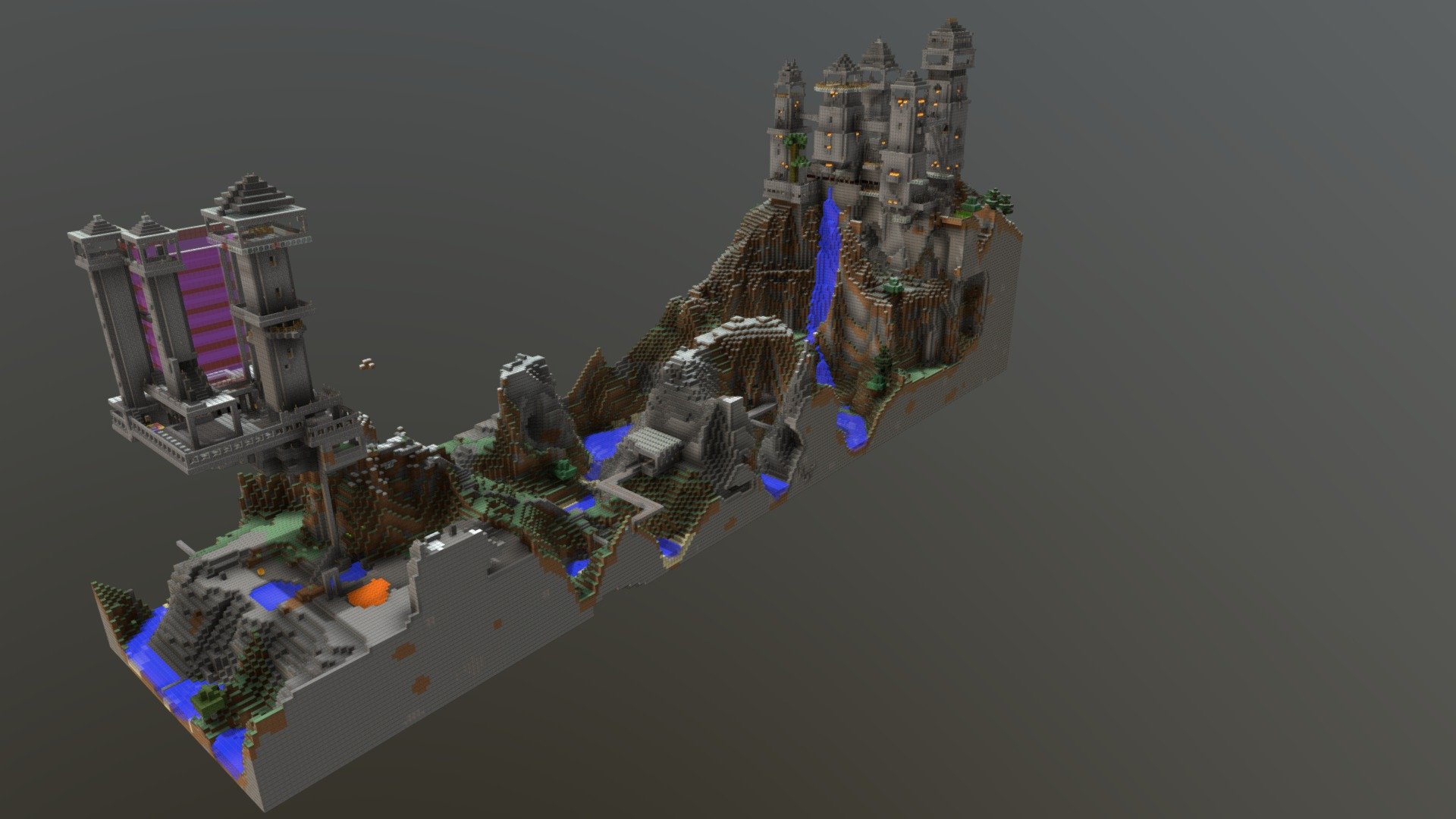 Winterfell to Rose Tower - Download Free 3D model by guyinthetie ...