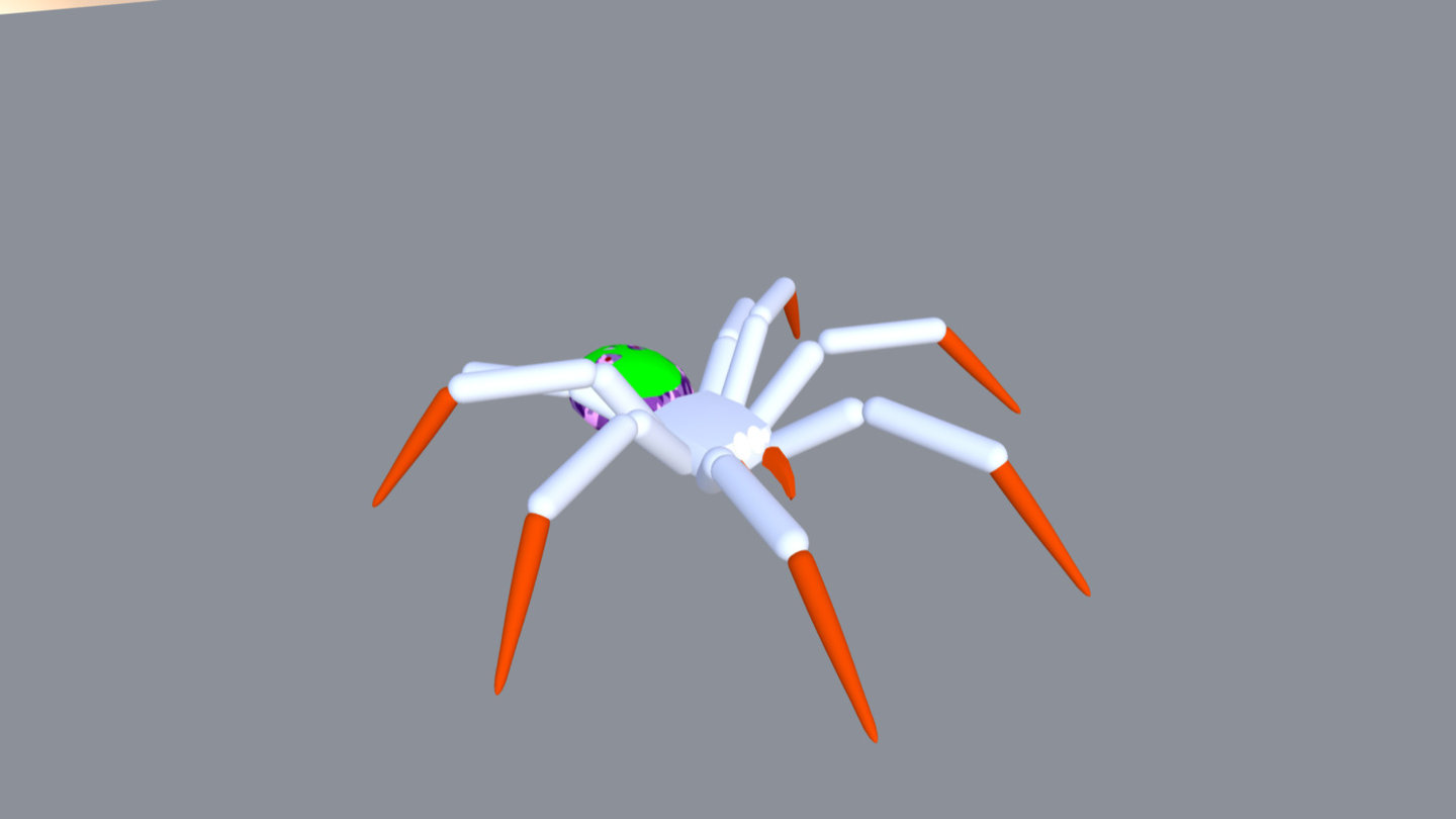Spider - 3D model by christopher_thompson1991 [8a866f7] - Sketchfab