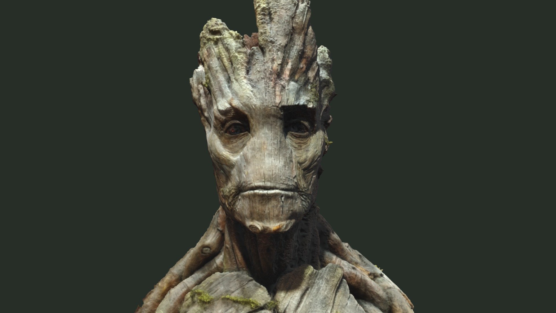 Groot bust - Download Free 3D model by geek_dad [8a8742f] - Sketchfab