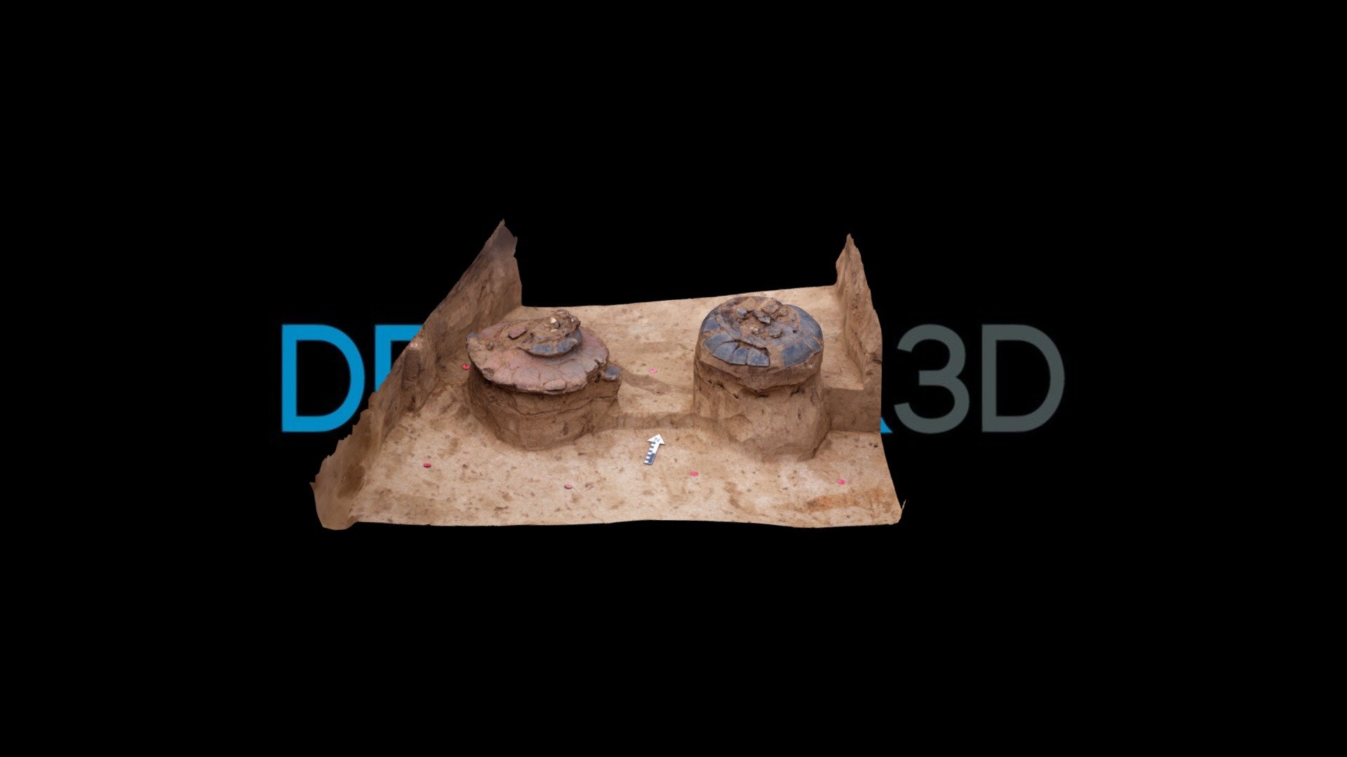 DKZ_3619_0135_002_Urnen_Bef.2138 und 2139 - 3D model by denkmal3D ...