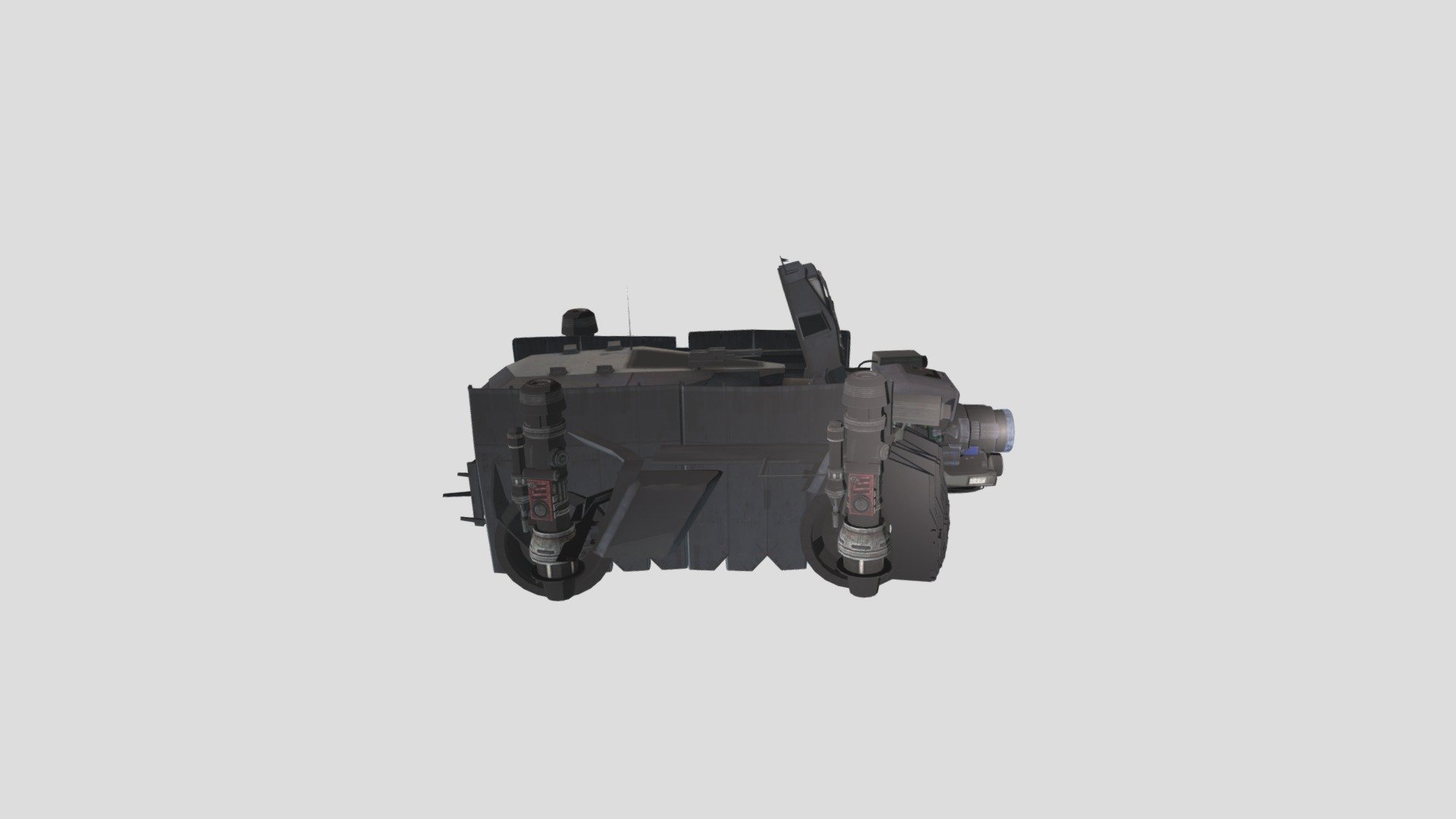 Cameraman Laser Tank - Download Free 3D model by Senior Tv Man (@Senior ...