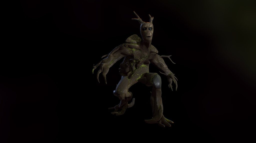 Tree Man Walk - 3D model by cameronhorst [8a89a3f] - Sketchfab