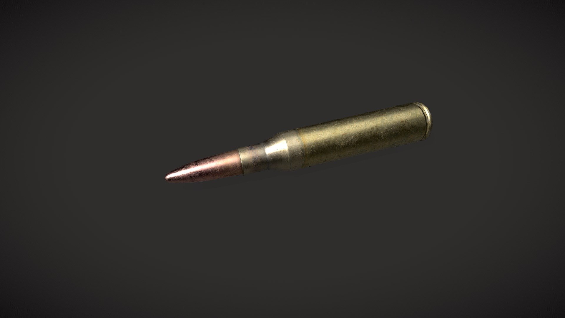 Lapua Magnum Ammo cal. .338 - Download Free 3D model by Yevhen ...