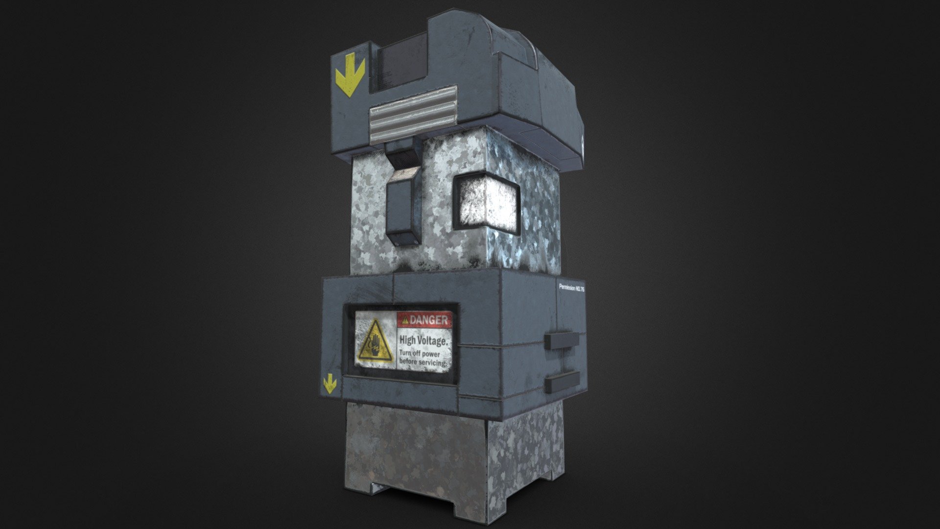 Sci - Fi box - Download Free 3D model by Igor.Jop [8a8c5f8] - Sketchfab