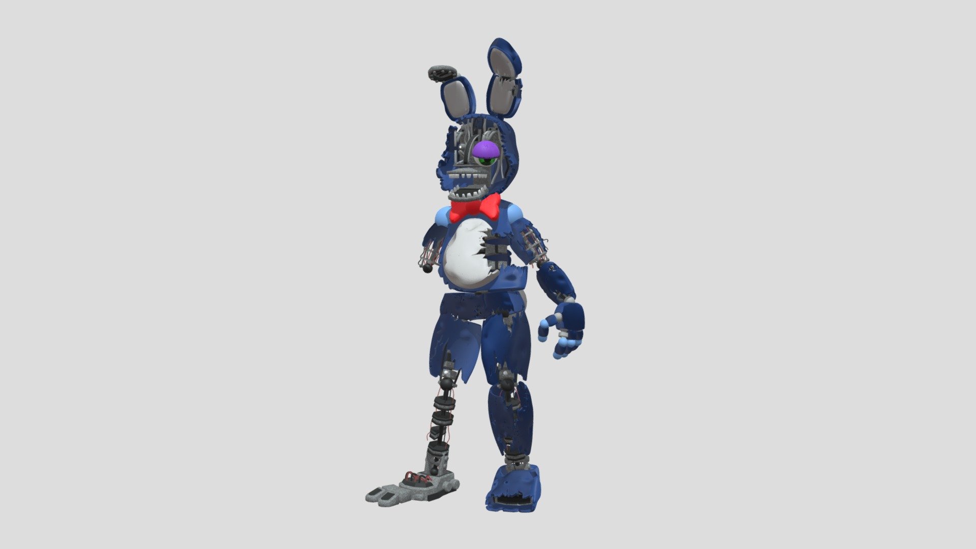 Withered Toy Bonnie - Download Free 3D model by dwall8611 [8a8d2f4 ...