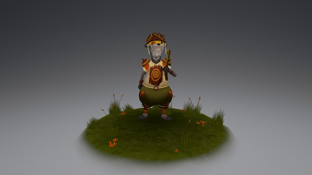 Wilderness Warrior - 3D model by amberjamieson [8a8d586] - Sketchfab