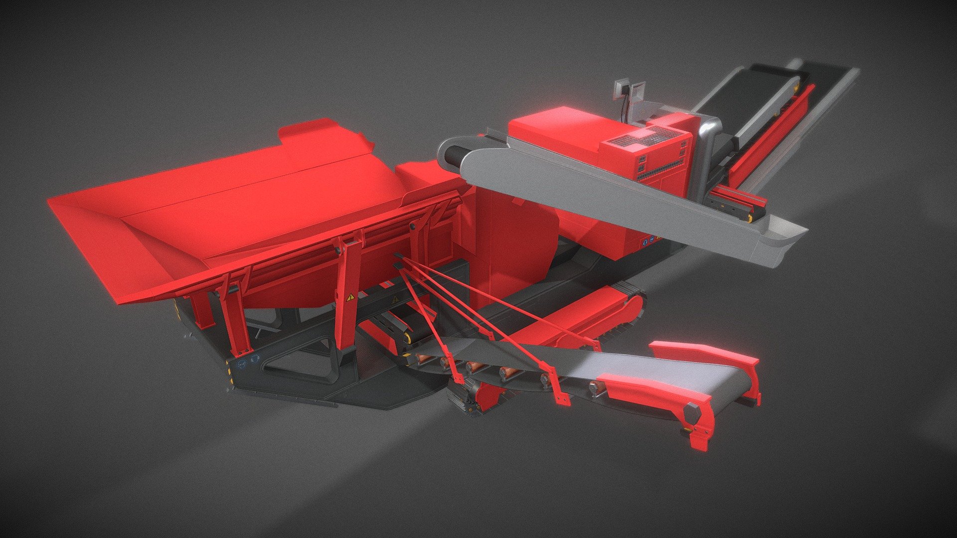 Mobile Impact Crusher (WIP-4) - 3D model by VIS-All-3D (@VIS-All ...