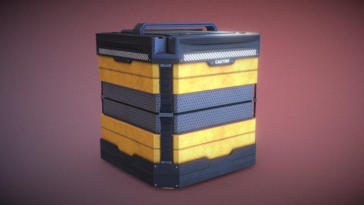 Sci-fi-box 3D models - Sketchfab