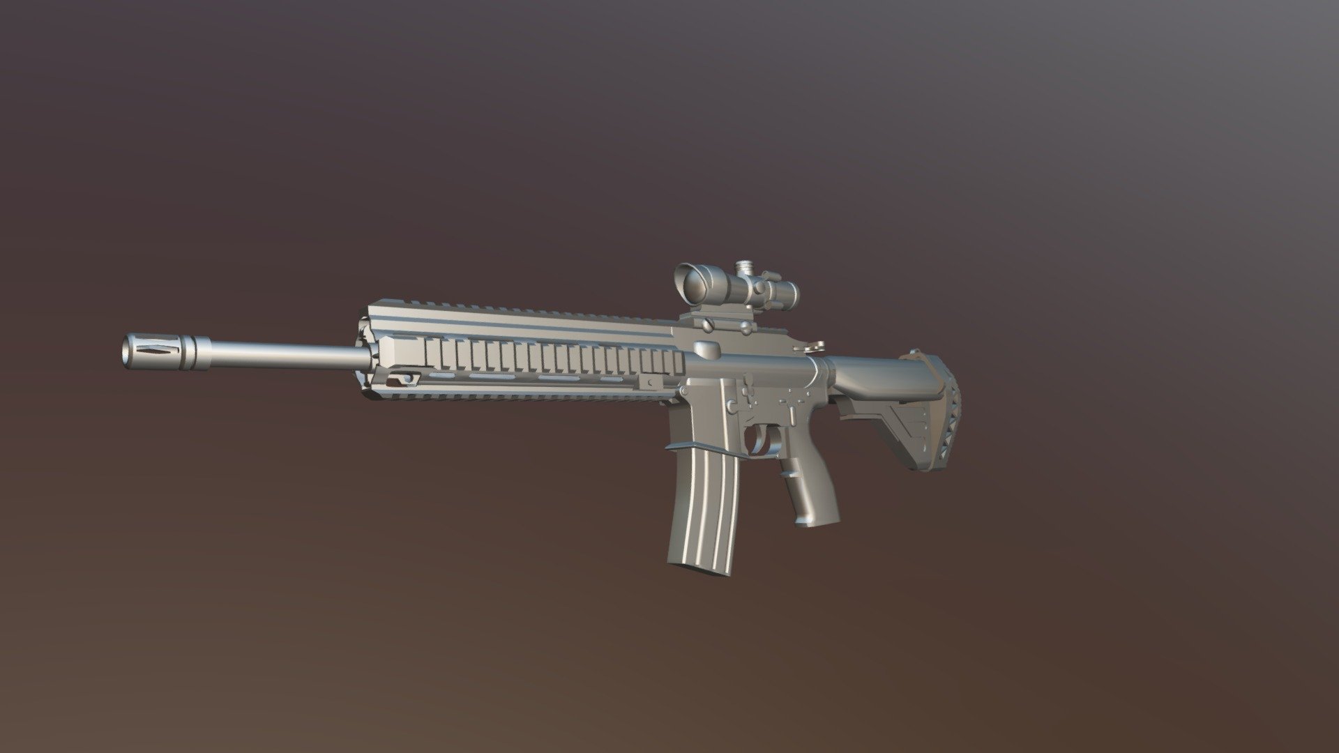 M27 IAR - 3D model by Eatableatuhari2 [8a9194c] - Sketchfab