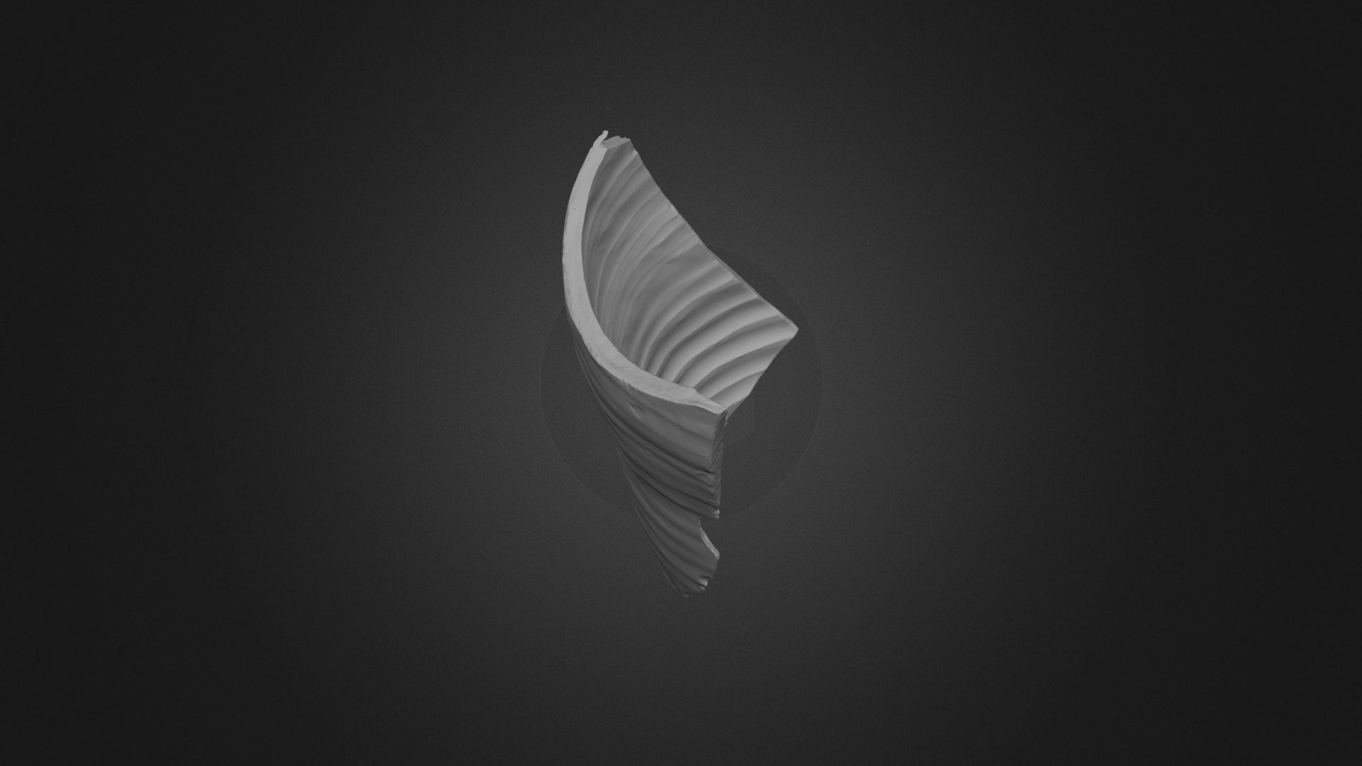 Conical jar, Method 1 - 3D model by Tracing the Potter's Wheel ...