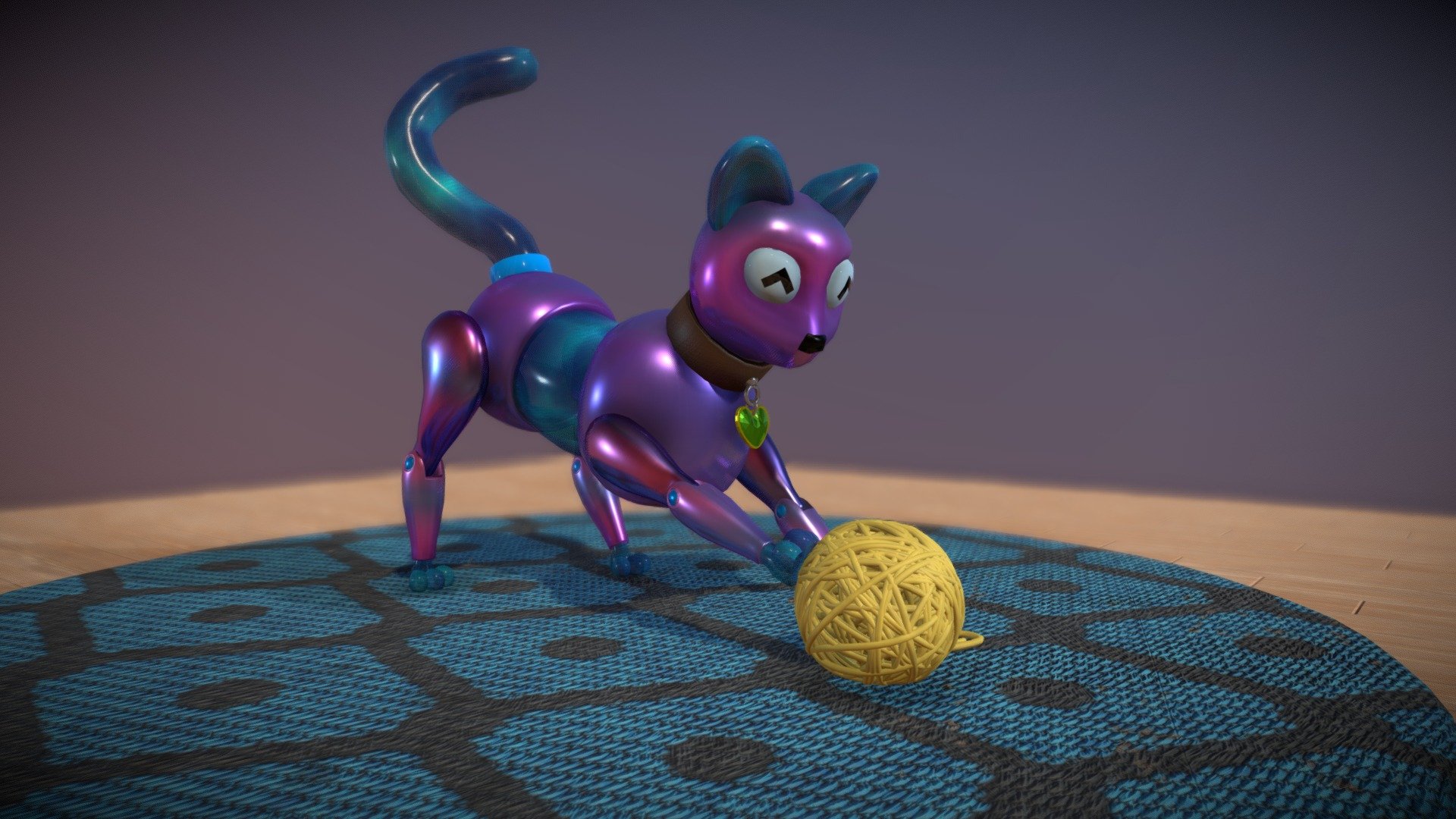 Robo Cat - Download Free 3D model by Jessika Sayuki (@jessika_sayuki ...