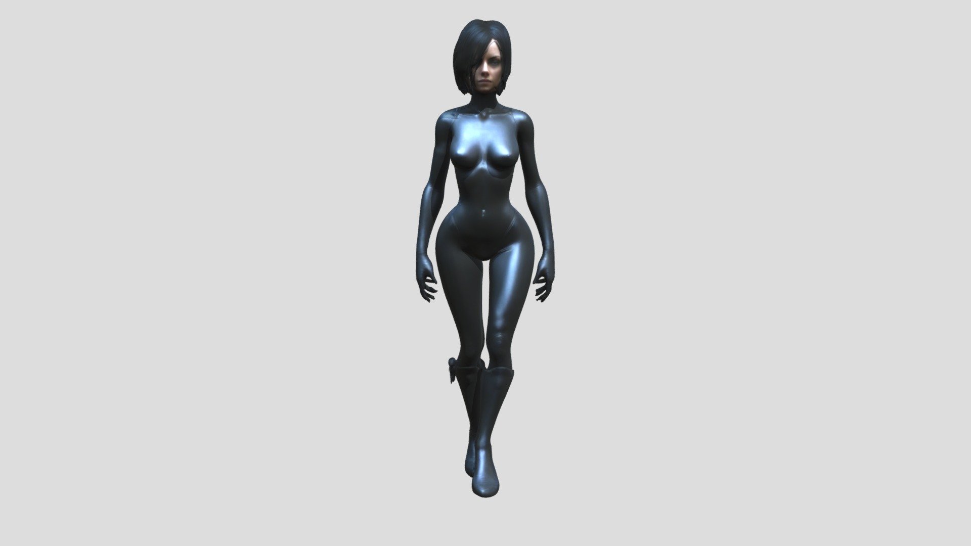 Aeon Flux, - 3D model by Peter Farell (@zatamite) [8a95294] - Sketchfab
