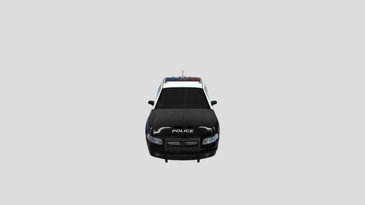 Police-car 3D models - Sketchfab