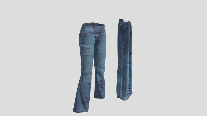 Jeans 3D models - Sketchfab