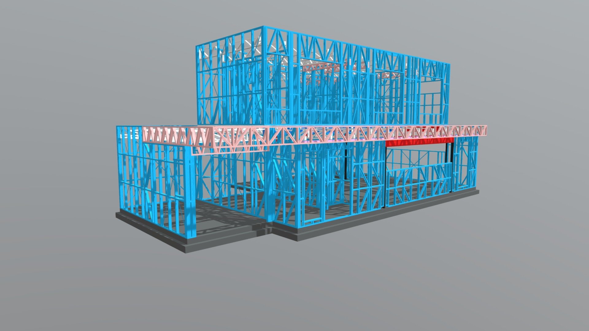 Dwelling A - Rev A - 3D model by GNLframeandtruss [8a9664c] - Sketchfab