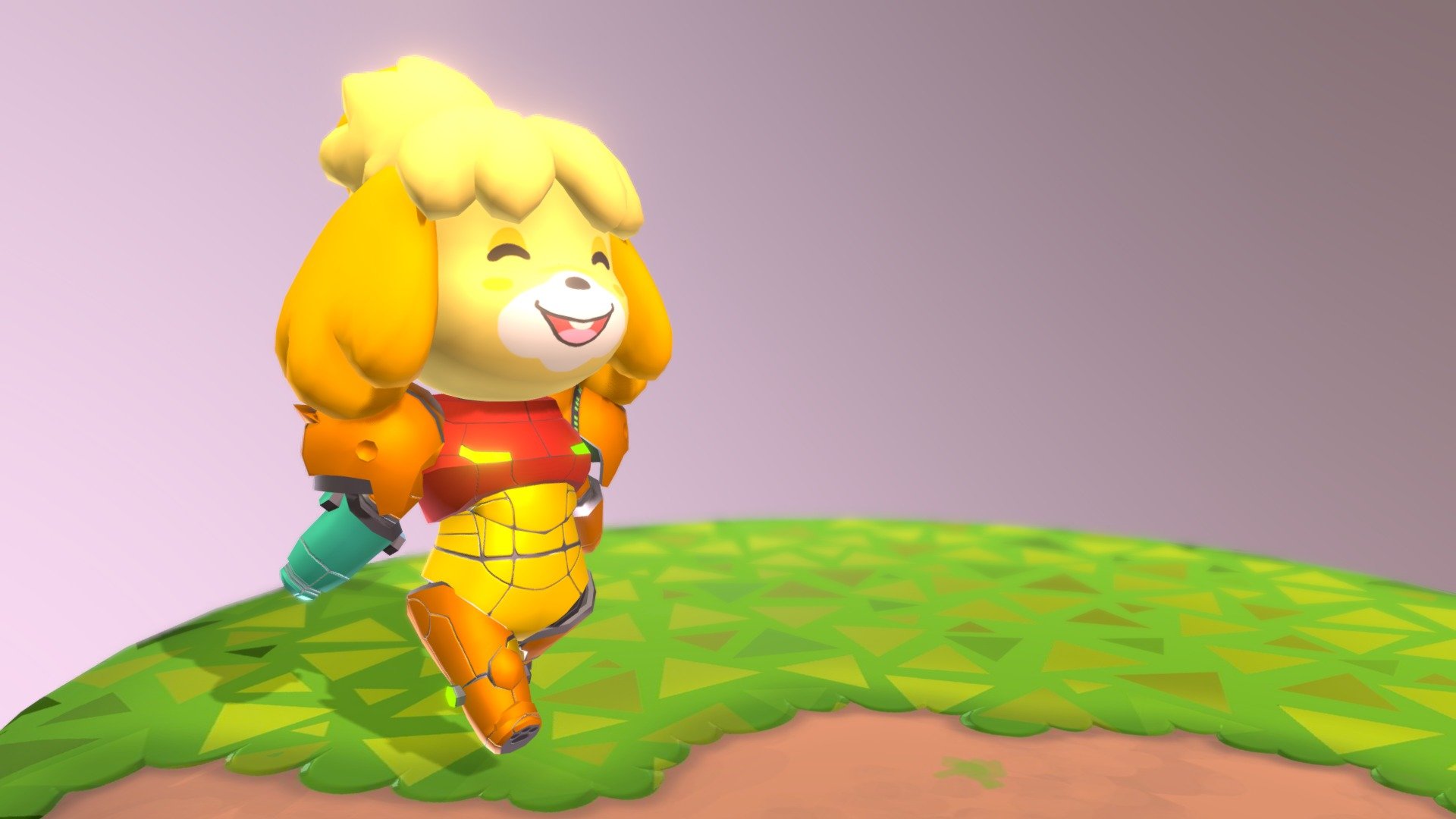 Isabelle! - 3D model by Dragee (@prismaticdragee) [8a97f98] - Sketchfab