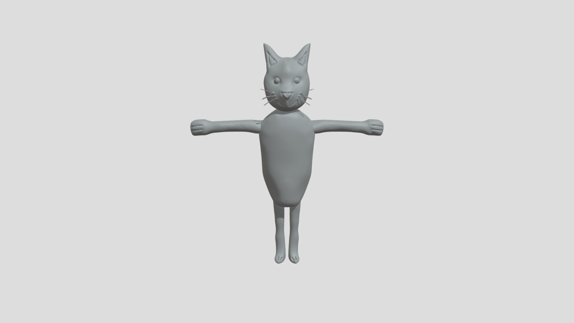 Cat - 3D model by Crea- [8a98195] - Sketchfab