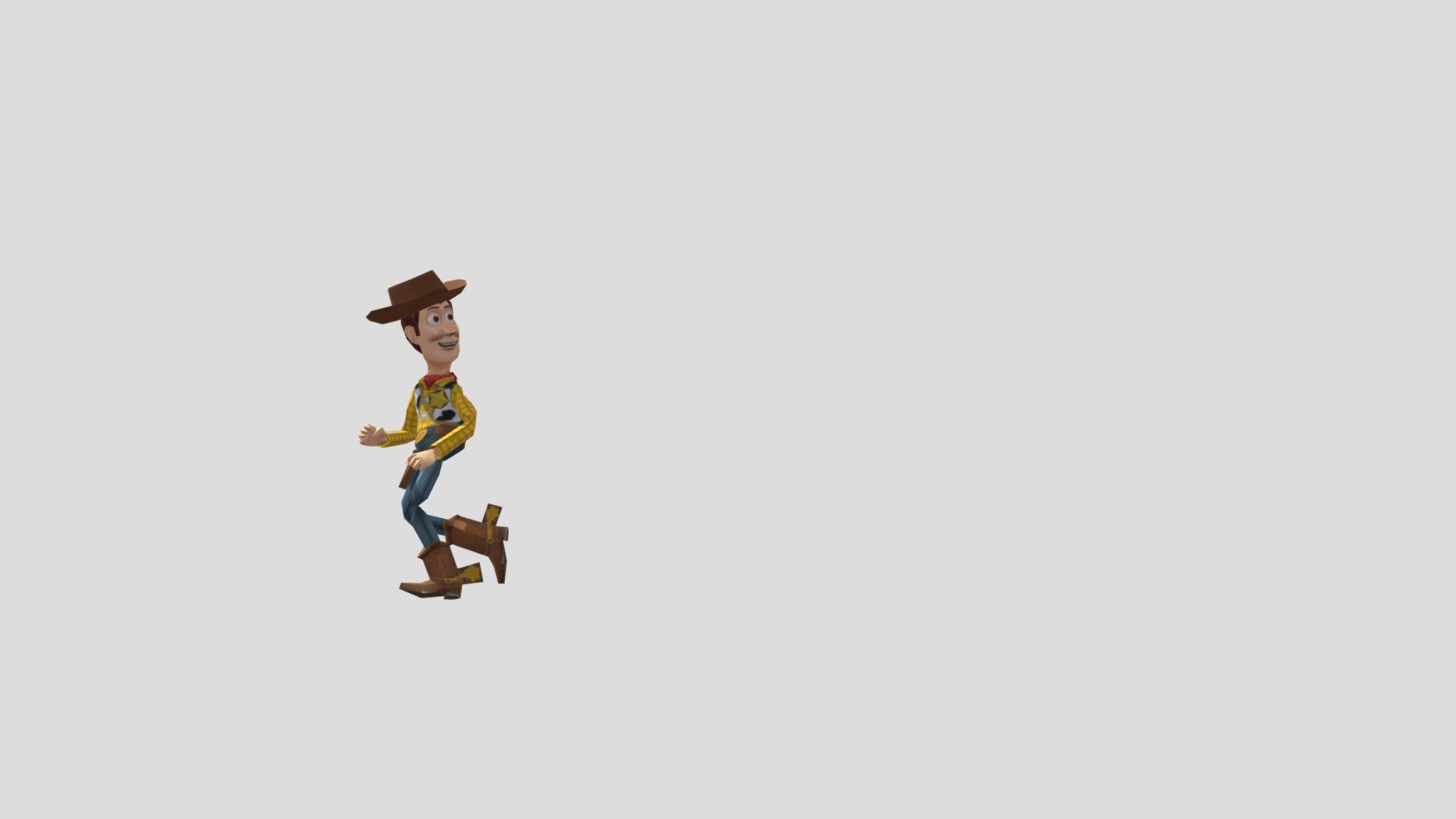 Look Behind Run Woody - Download Free 3D model by overlordofyou ...