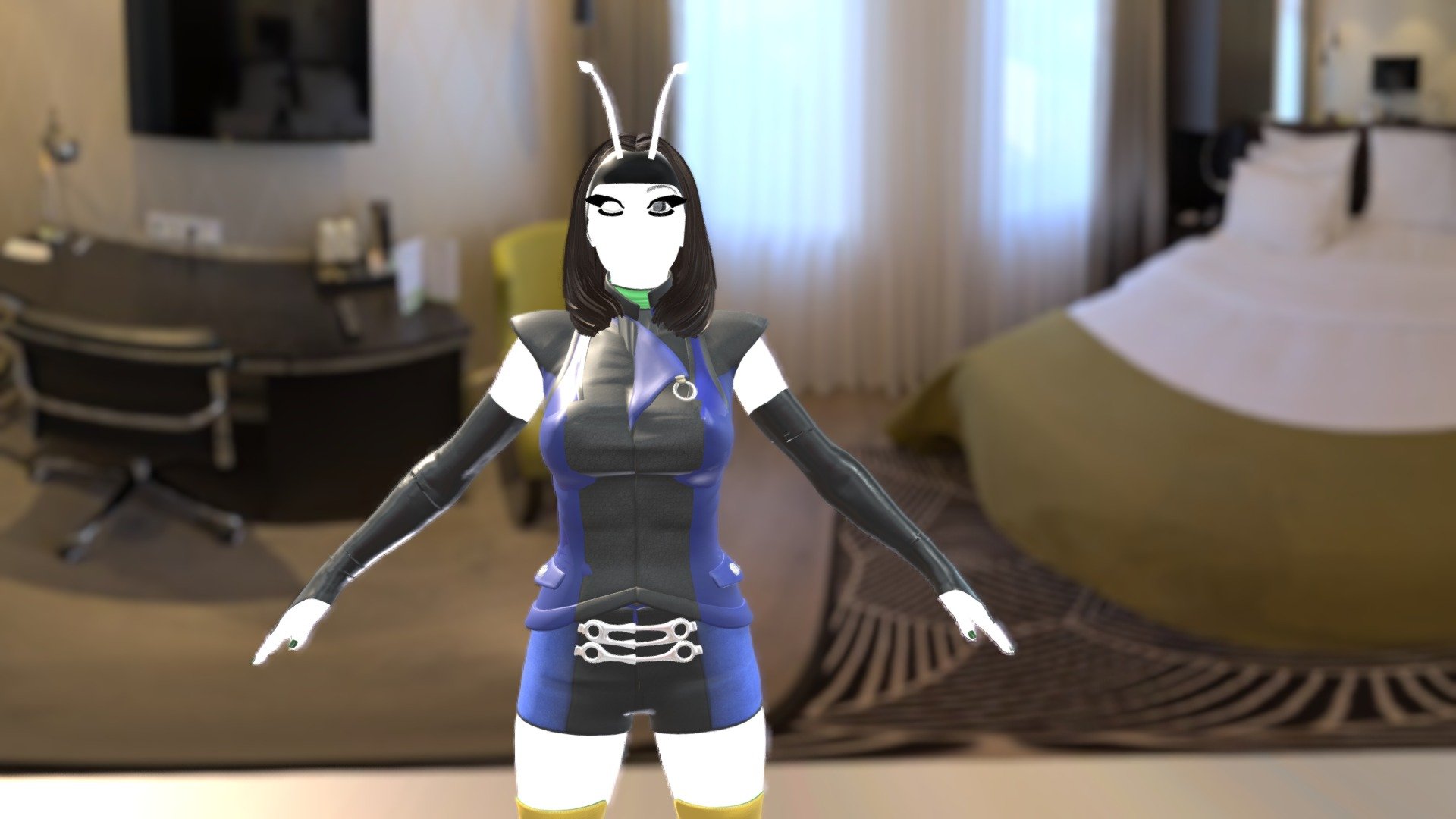 Mantis - Download Free 3D model by zxg (@Zgxl) [8a9948a] - Sketchfab