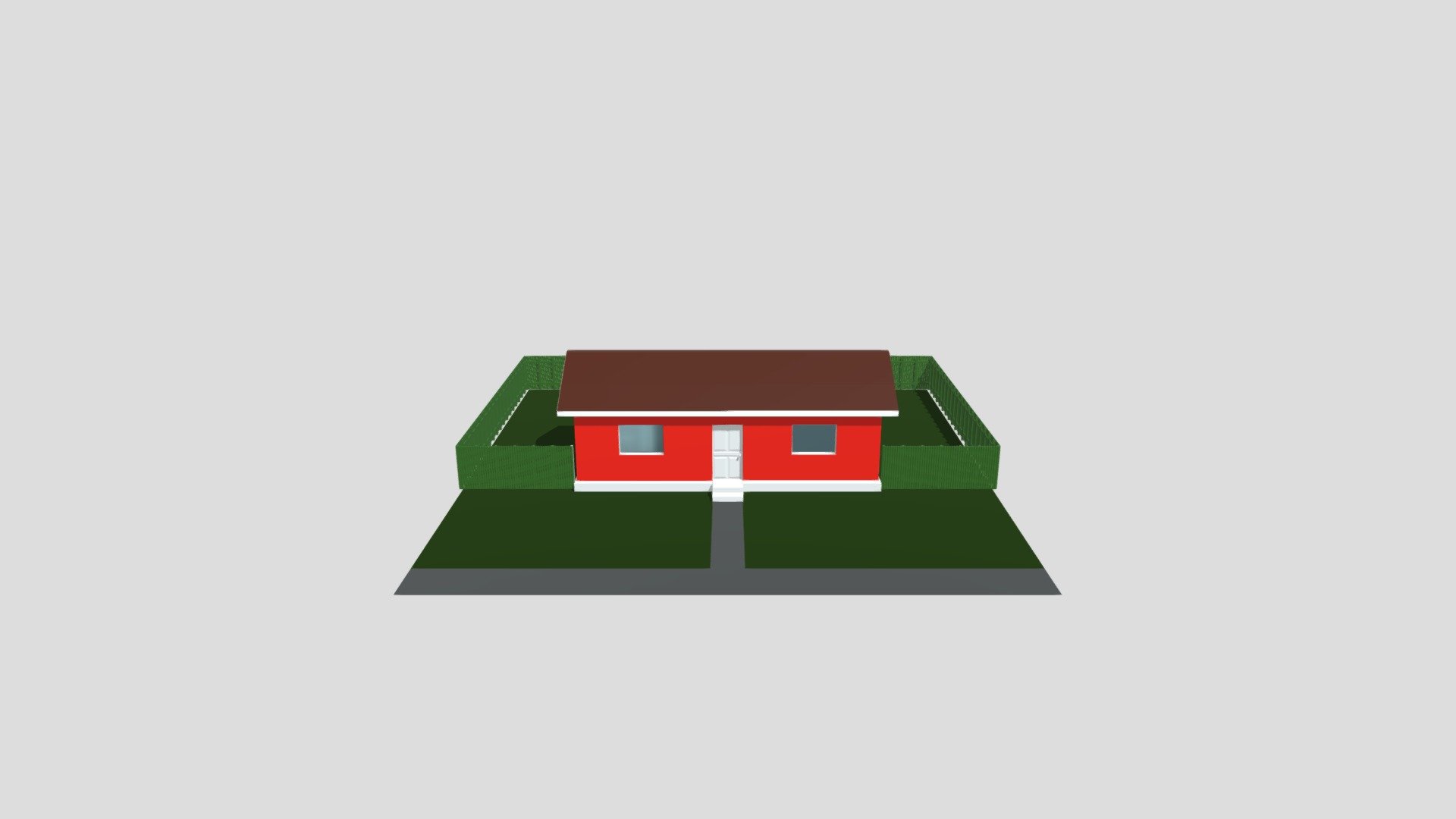 House To UV Map And Apply Procedural Textures - Download Free 3D model ...