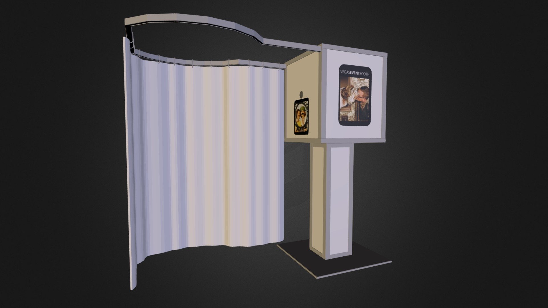 Booth With Curtains.zip - 3D model by nevadaeventservices [8a9e6b1 ...